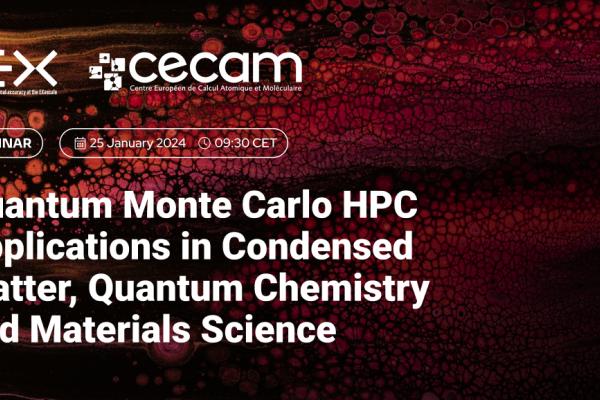 Quantum Monte Carlo Hpc Applications In Condensed Matter Quantum Chemistry And Materials